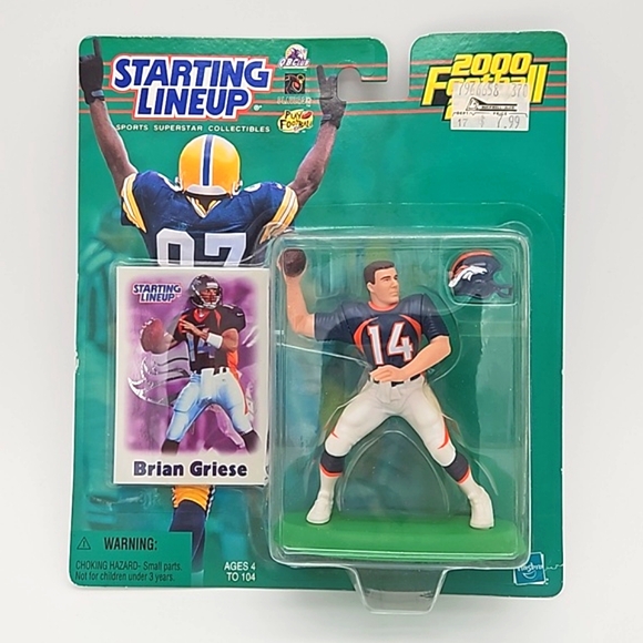 Starting Lineup | Toys | Nwt Brian Griese Action Figure | Poshmark